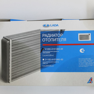 Радиатор отопителя (печки) ВАЗ 2109, 2114 алюминиевый 2-рядный (LADA ...